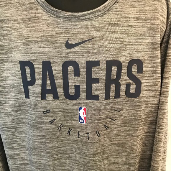 Nike | Jackets & Coats | Nike Nba Indiana Pacers Pullover Athletic ...